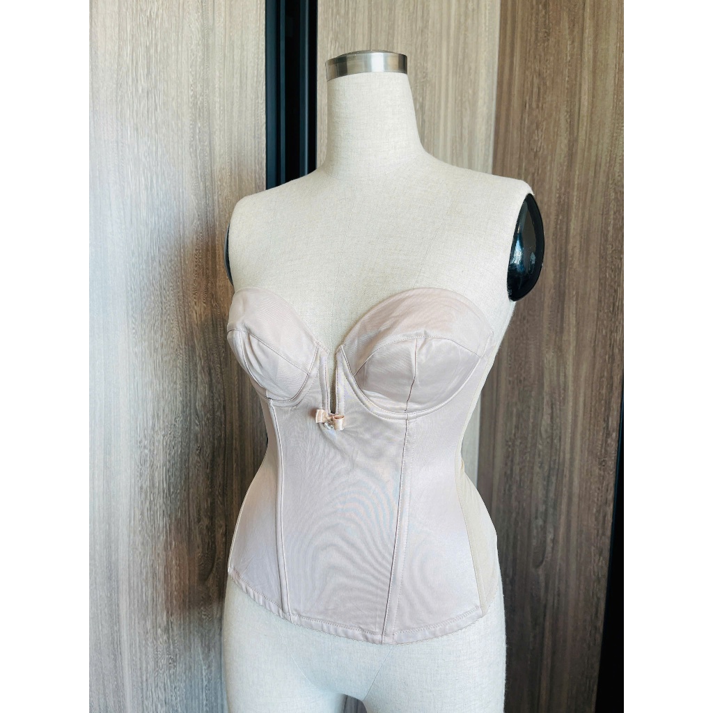 Áo corset beige Bridal Bloom size D70 made in Japan | Shopee Việt Nam