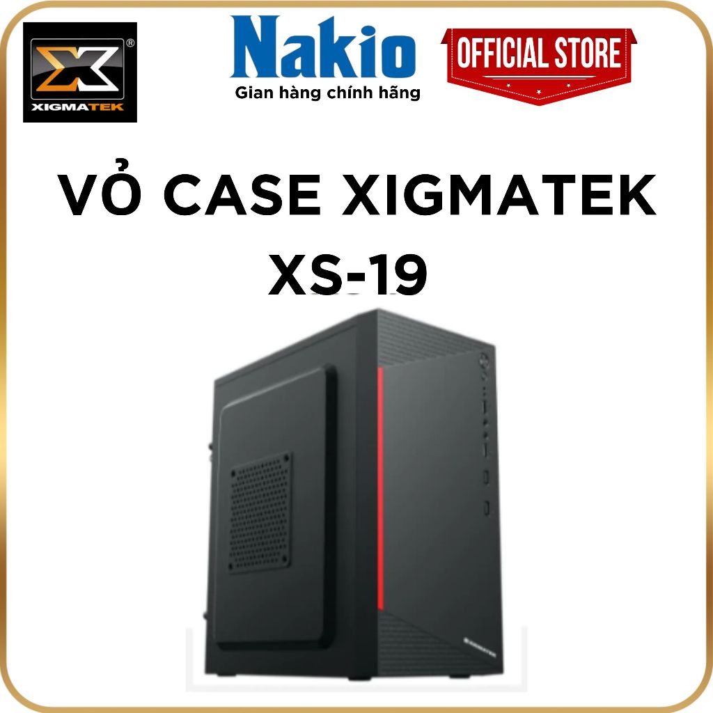 VỎ CASE XIGMATEK XS-19 (EN44380) - M-ATX - Hãng chính hãng bảo hành 12 tháng | Shopee Việt Nam