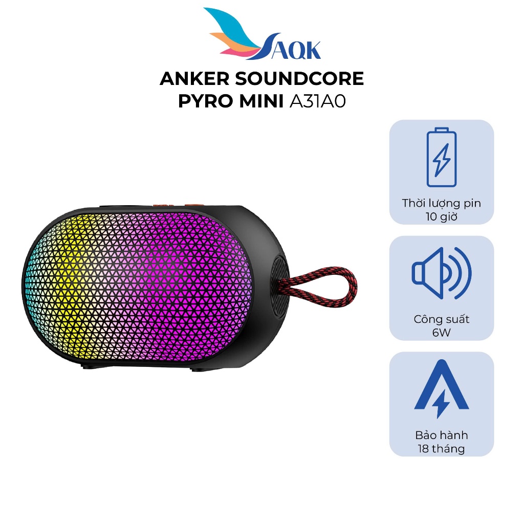Loa Bluetooth Anker Soundcore Pyro Mini A31A0 - Hàng chính hãng ...