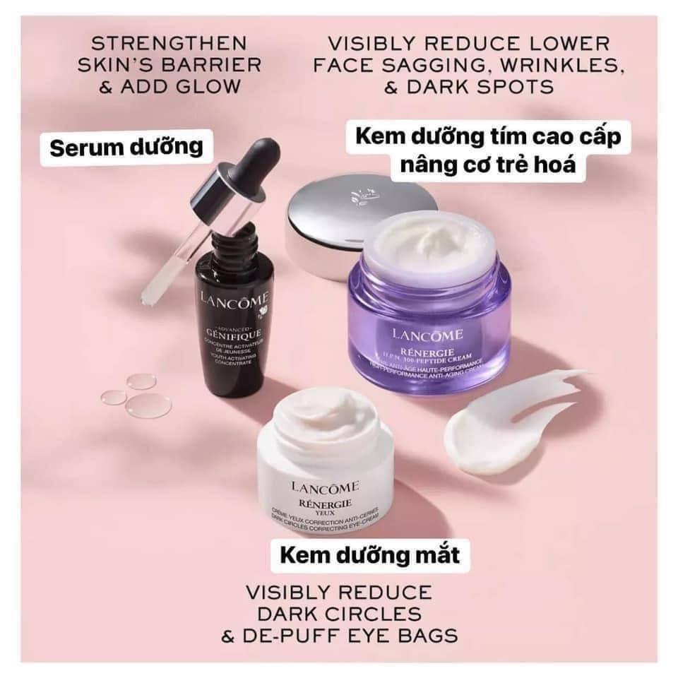 Set 3 món Kem serum Lancome Renergie lift | Shopee Việt Nam