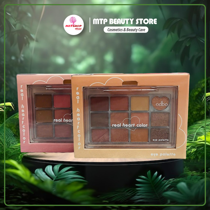 Bảng Màu Mắt 12 Ô Odbo Real Heart Color Thái Lan | Shopee Việt Nam