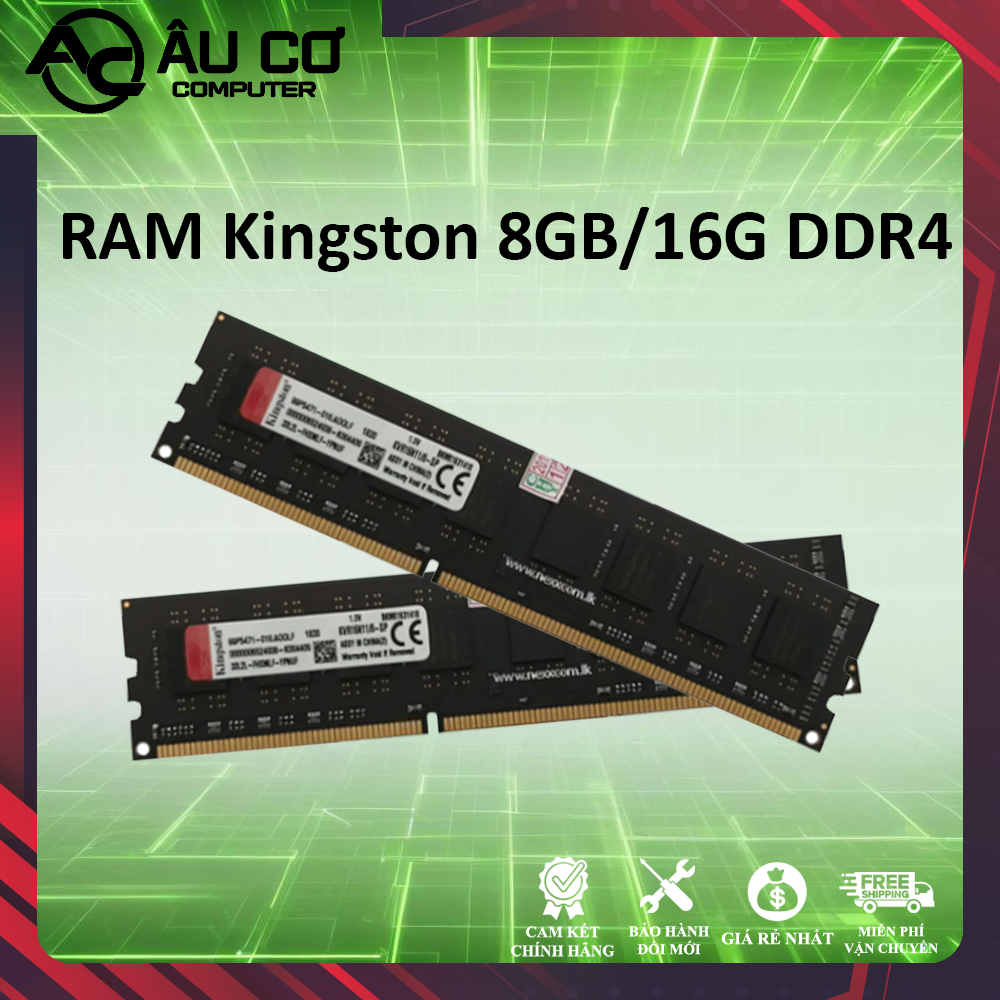 RAM Kingston 8GB - 16G DDR4 Bus 2666 - 3200MHz chính hãng - Bảo hành 36 ...
