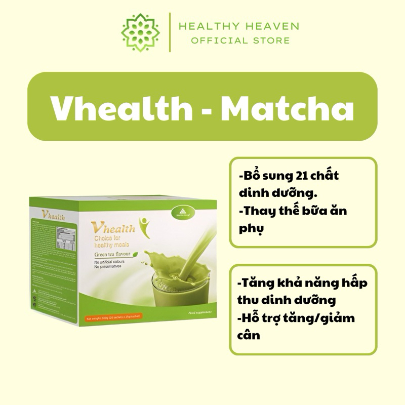[Vhealth-Matcha] Thực phẩm bổ sung Dinh Dưỡng hằng ngày phù hợp với mọi ...