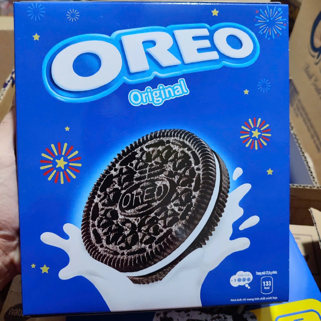 [NEW]Bánh Quy Socola OREO Vị Vani Hộp 11 gói x 26.25gr | Shopee Việt Nam