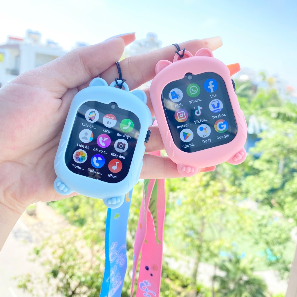 Đồng hồ thông minh trẻ em PiCom P88 Ultra định vị GPS nghe gọi video ...