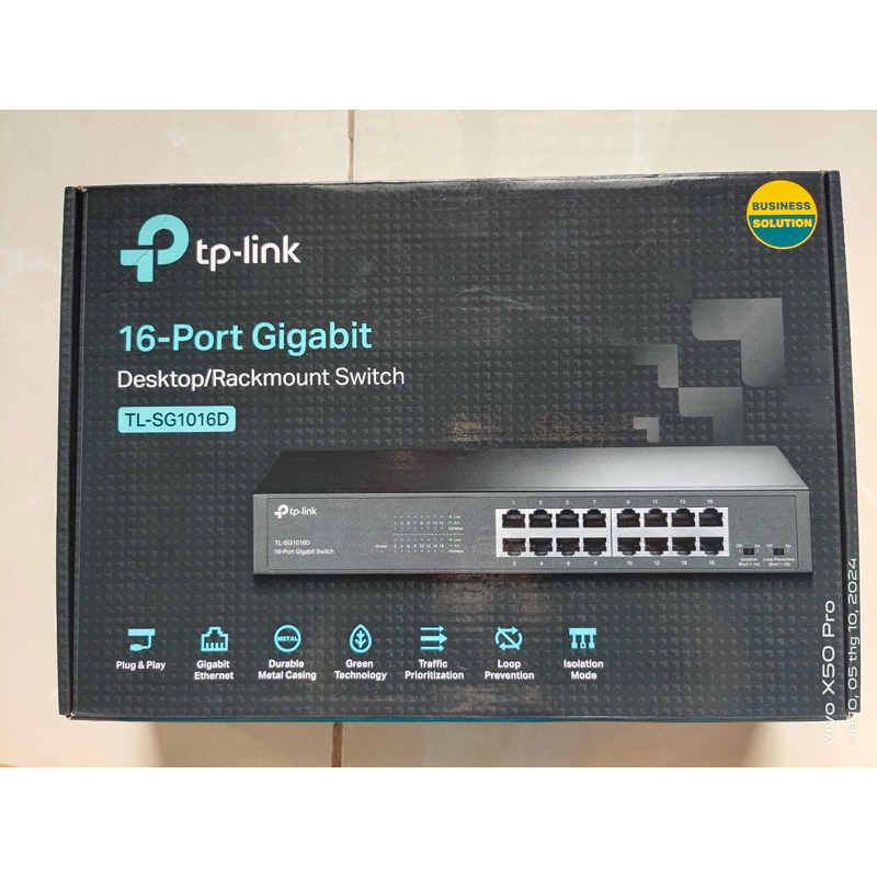 Switch chia mạng 16 port TP- Link TL-SG1016D | Shopee Việt Nam