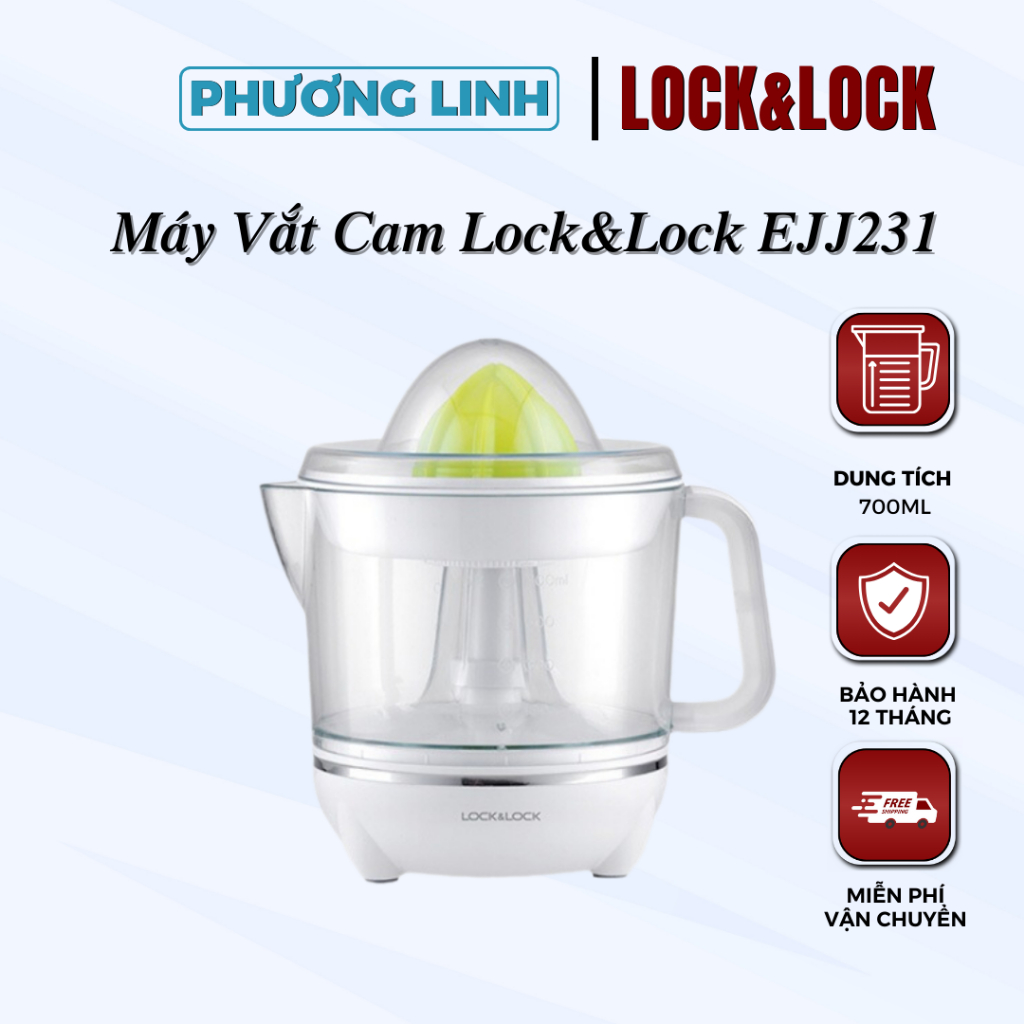 Máy Vắt Cam Lock&Lock EJJ231 Công Suất 40W - Dung Tích 700ML - Hàng ...