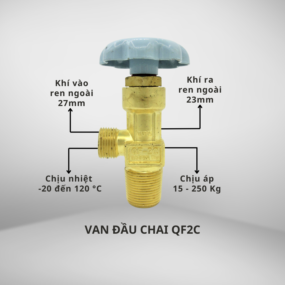 Van đầu chai, đầu bình khí gió đá QF2C | Shopee Việt Nam