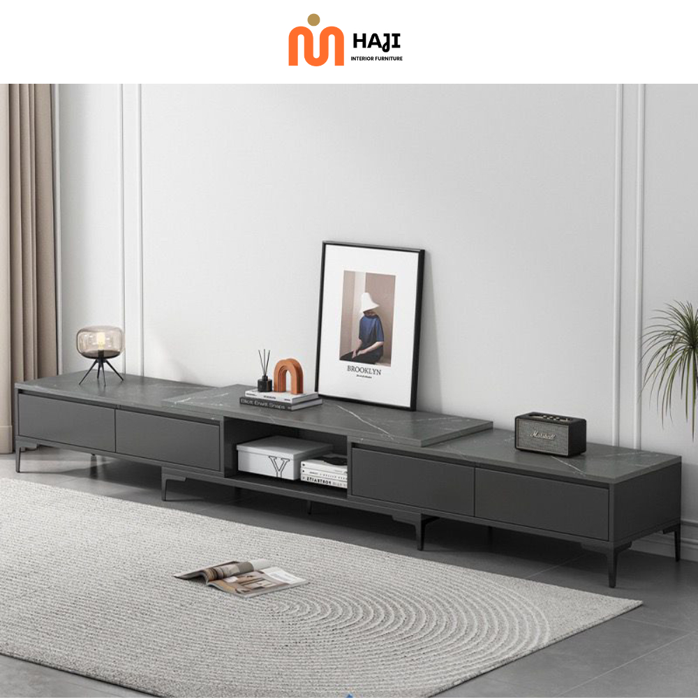 Kệ tivi thông minh có thể điều chỉnh kích thước chất liệu gỗ cao cấp ...