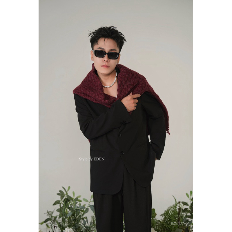 Blazer nam form vừa phong cách Hàn Quốc - Style by EDEN | Shopee Việt Nam
