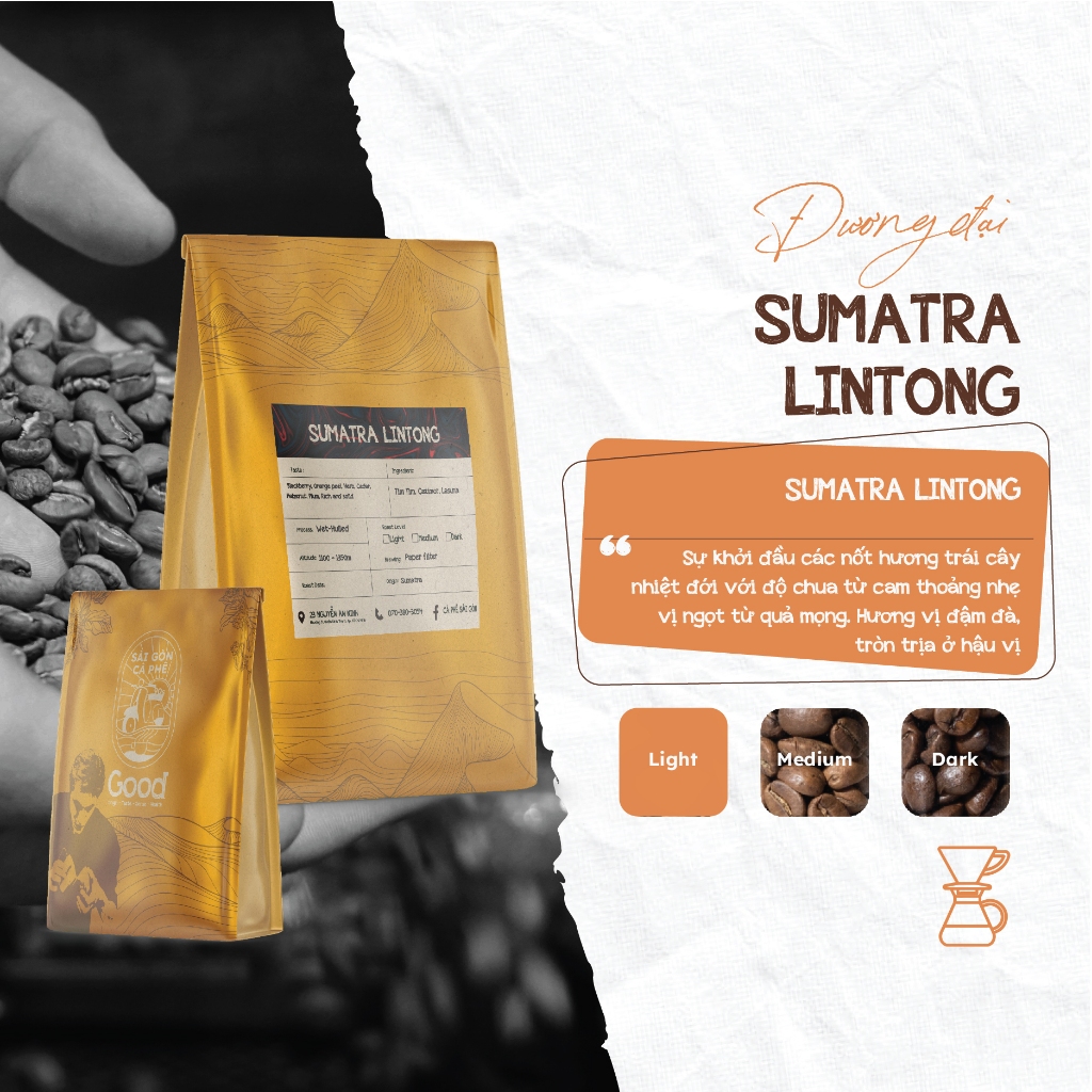 Specialty Coffee Sumatra Lintong | Shopee Việt Nam