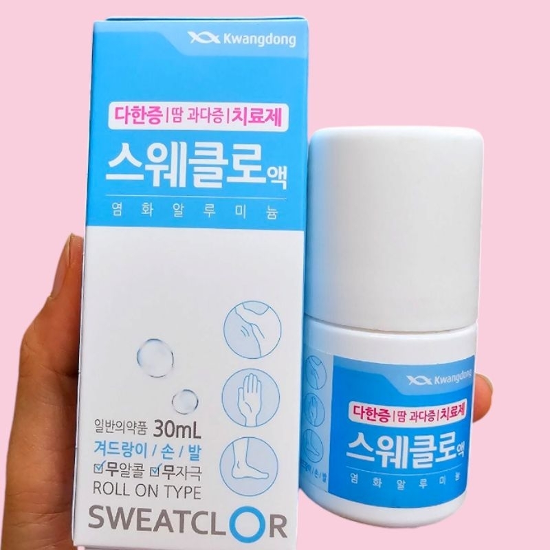 Lăn Khử Mùi Kwangdong Roll On Type Sweatclor Hàn Quốc 30ml, nách, tay ...