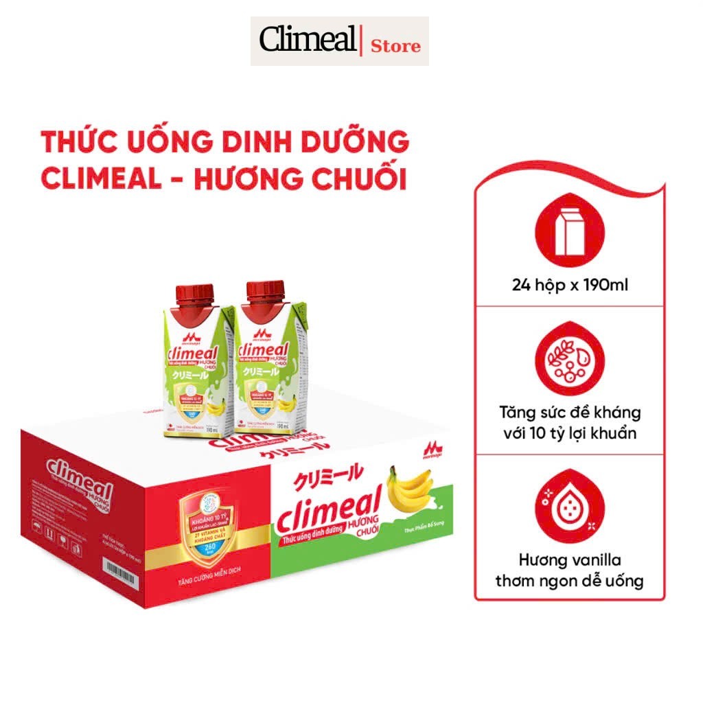 [NEW - HOT] Climeal - Thức uống dinh dưỡng, sữa climeal - Thùng 24 hộp ...