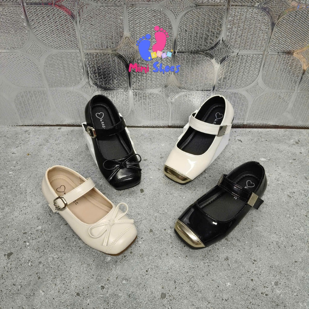 Giày búp bê cho bé gái dáng đơn giản đi êm nhẹ sang mẫu mới 2024 Fom to lùi size - B025 | Shopee ...