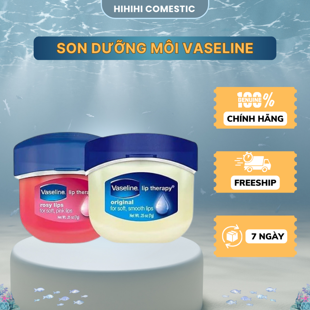 Son Dưỡng Môi Vaseline Lip Therapy Rosy Lips sáp dưỡng ẩm làm hồng và ...