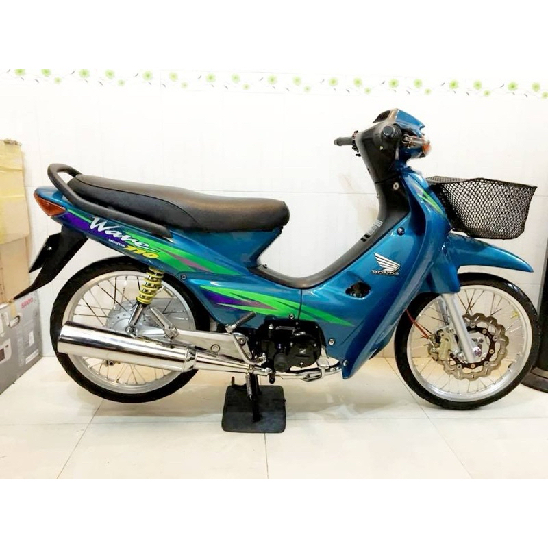 Tem Wave Thái 110 xanh Ngọc ,Tem Zin 3 lop siêu nét | Shopee Việt Nam