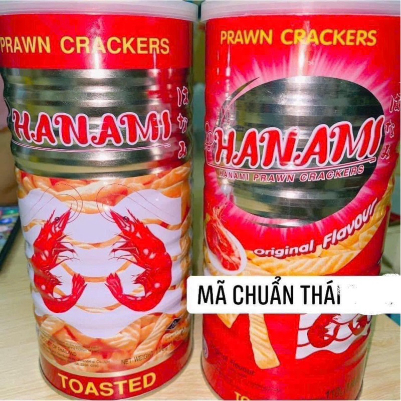 Snack tôm lon hanami nội địa thái lan | Shopee Việt Nam