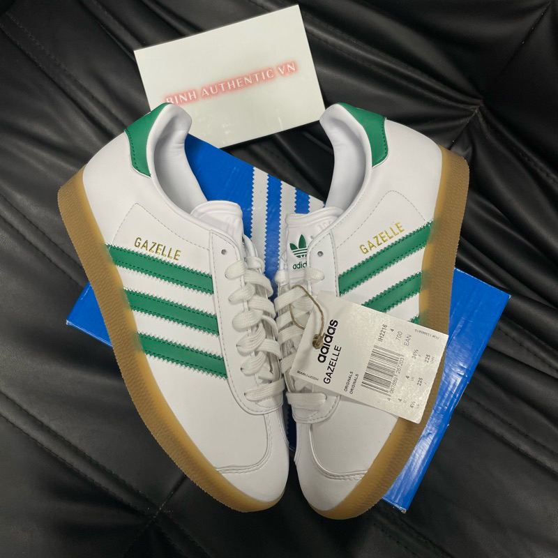 Chính Hãng Giày Adidas Gazelle White Green Gum IH2216 shop Binh ...
