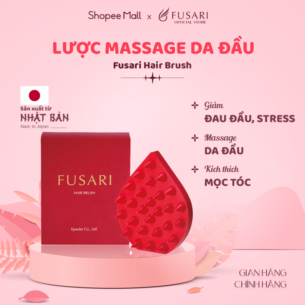 Lược massage da đầu FUSARI | Shopee Việt Nam