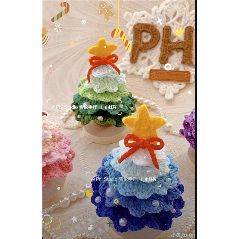 Cây Thông Noel len handmade | Shopee Việt Nam