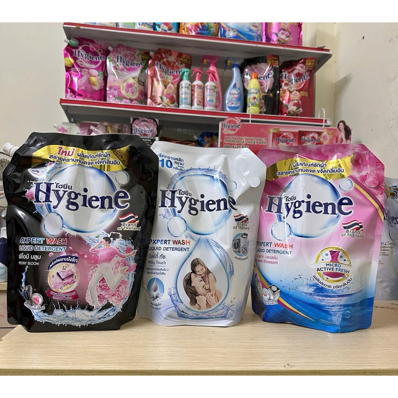 NƯỚC GIẶT HYGIENE THÁI LAN TÚI 1800ml hàng nhập khẩu chính ngạch có hoá đơn VAT | Shopee Việt Nam