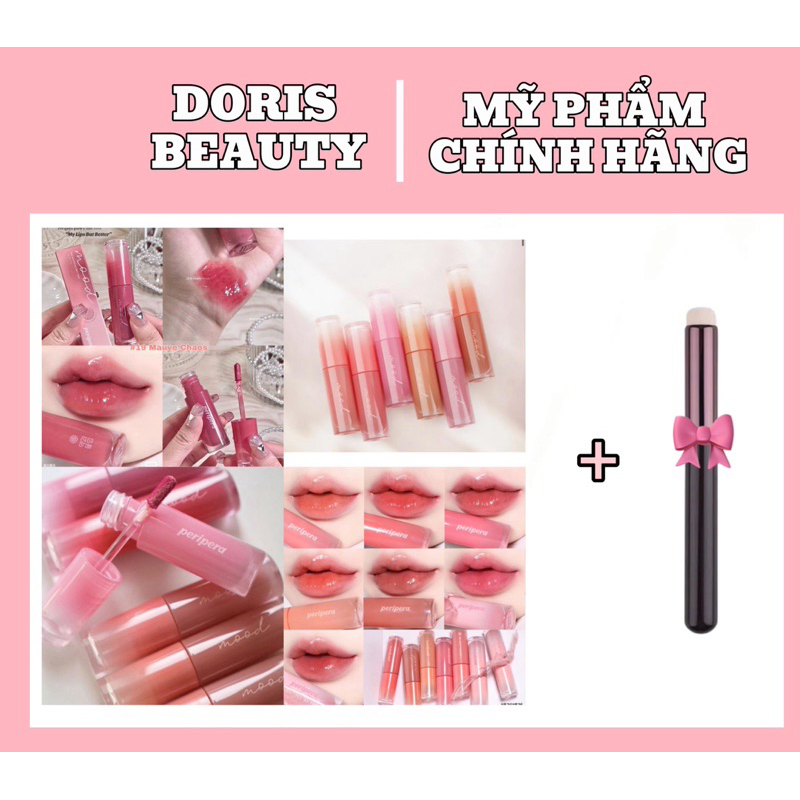 Son Tint Bóng Peripera Mood Glowy Tint Căng Mọng Môi (đủ các màu ...