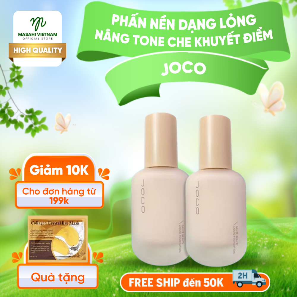 Kem Nền Dạng Lỏng JOCO - Kem Nền JOCO Dạng Lỏng Che Khuyết Điểm, Mỏng Nhẹ, Bền Màu, Chống Nước ...