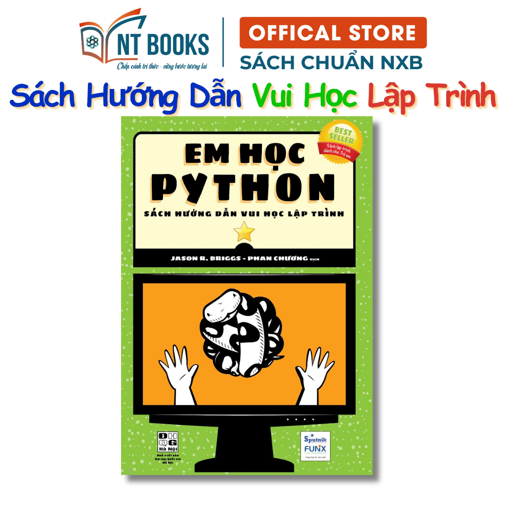 Sách - Em Học Python Tập 1 - Hướng Dẫn Học Lập Trình - SPU | Shopee ...