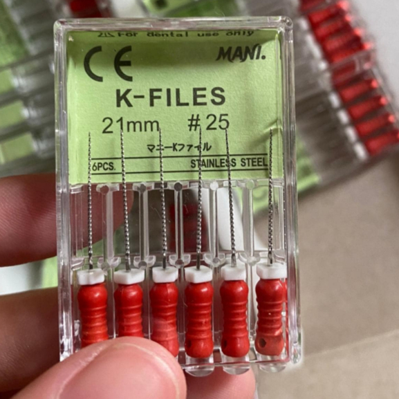 Nong dũa reamer . k file ,h file,r file sử dụng trong nội nha | Shopee ...