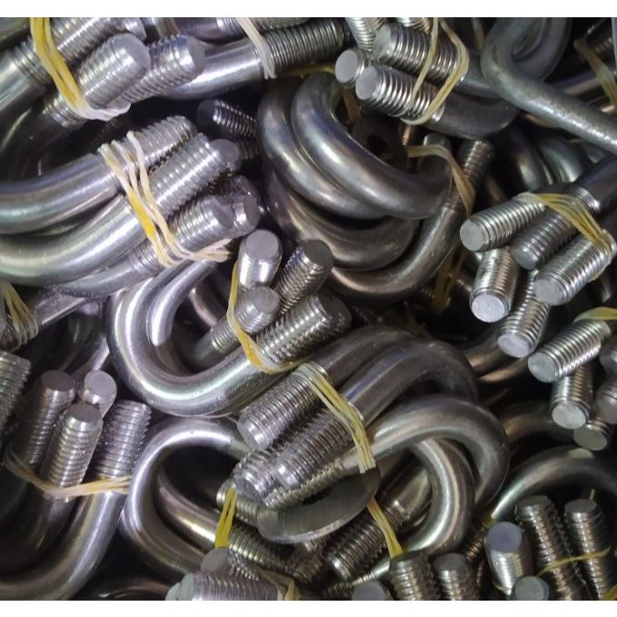 Ubolt inox 304 M6 (combo ubolt+ ecu+ long đen) | Shopee Việt Nam