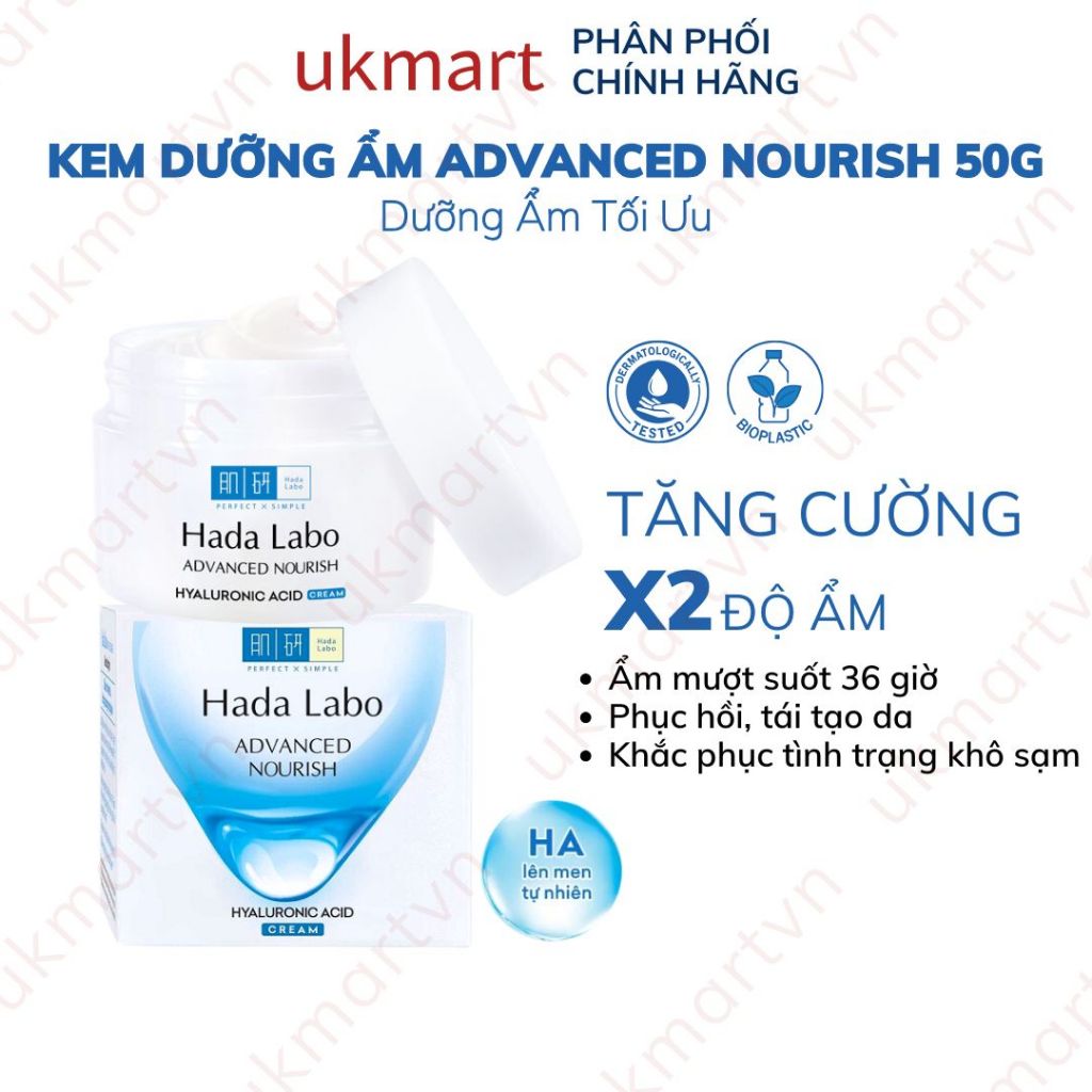 Kem dưỡng ẩm tối ưu Hada Labo Advanced Nourish Cream 50g | Shopee Việt Nam