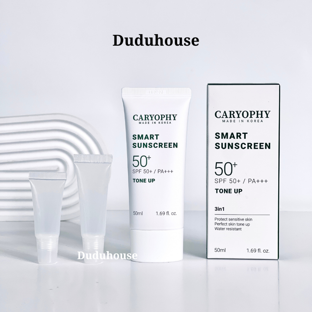 Kem chống nắng ngừa mụn kiềm dầu Caryophy Smart Sunscreen Tone Up 50ml ...