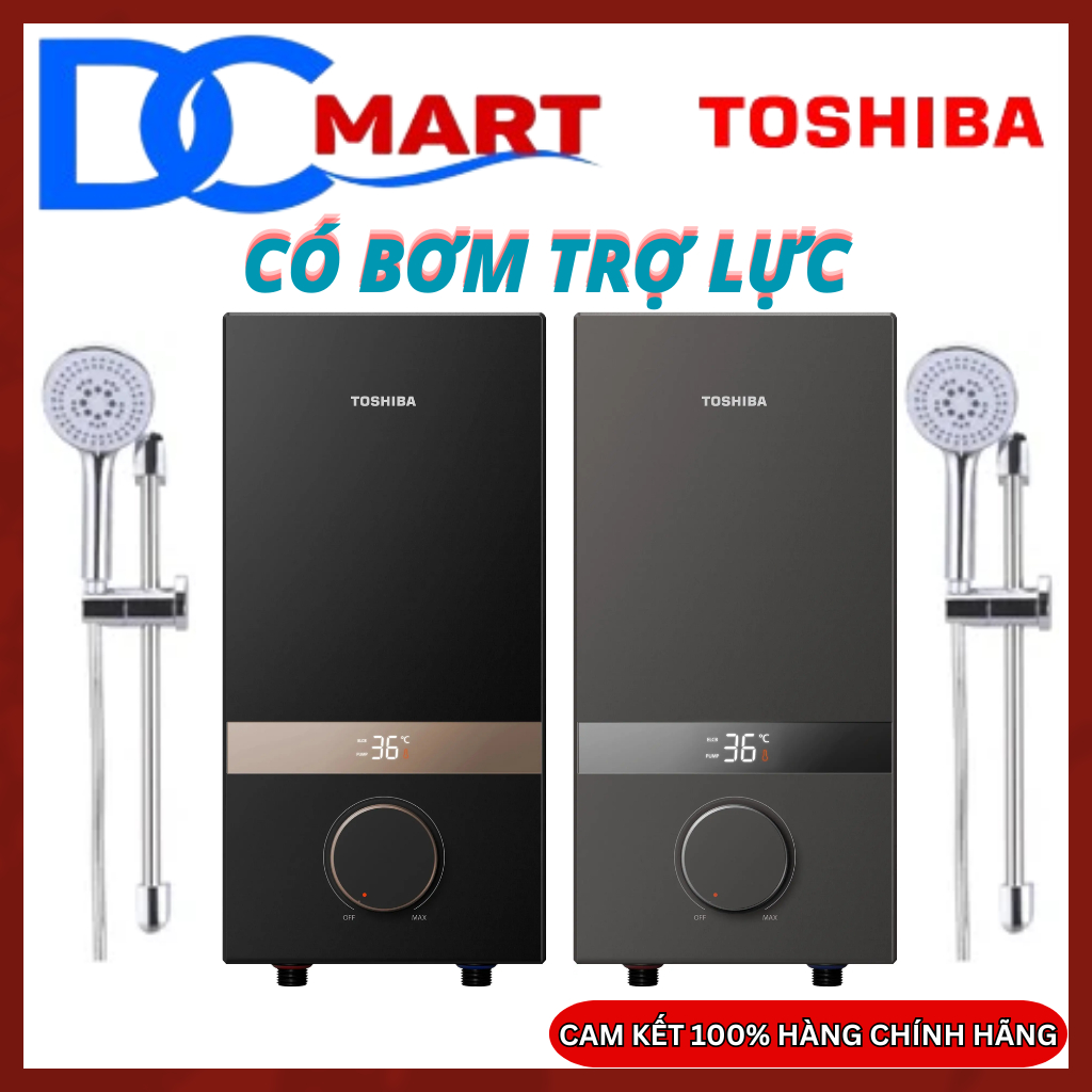 TOSHIBA - Máy tắm nước nóng TOSHIBA TWH-45EMCPVN Có Bơm Trợ Lực - Bảo ...