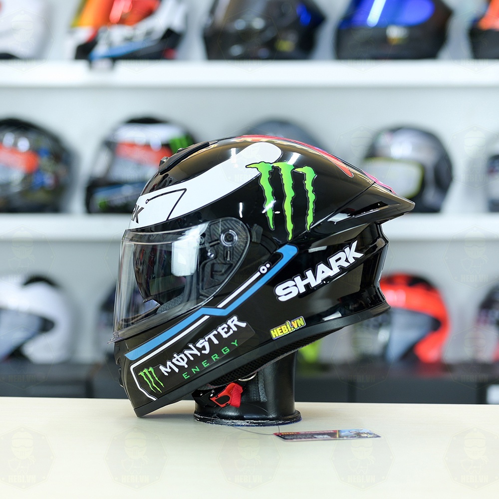 (tặng kính màu + ninja) Mũ Fullface ROC 08 Plus 2024 Đen Bóng + Dán Tem ...