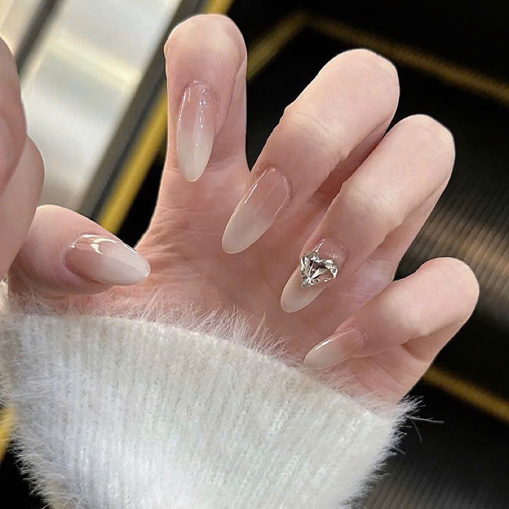 Lin nail box- mẫu nail thạch hồng ombre ,Móng tay giả, Nail box thiết ...