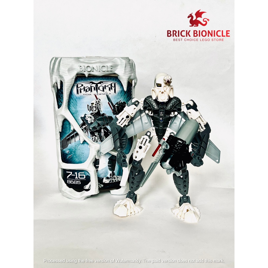 LEGO BIONICLE REAL - ĐỒ CHƠI LẮP RÁP LEGO BIONICLE PHANTOKA - 8685 TOA ...