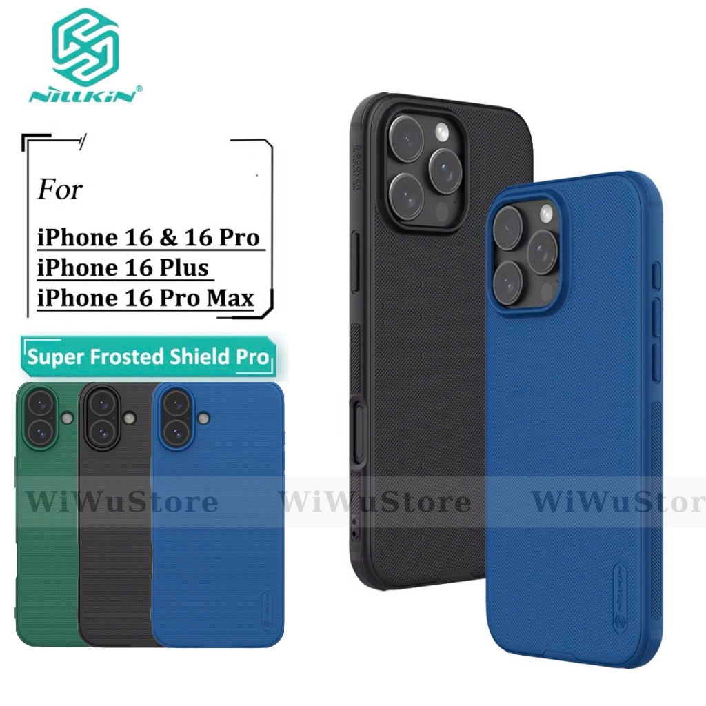 Nillkin Super Frosted Shield IPhone 16 Promax, P14 Promax,13 Promax ...
