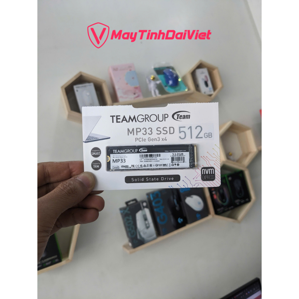SSD TeamGroup MP33 512GB M.2 PCI Gen3x4 Chính Hãng (Đọc 1700MB/s, Ghi ...