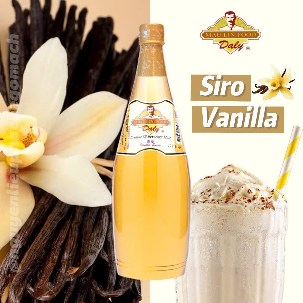Siro Vani Daly/Maulin 1.3KG/Siro vanni Đài Loan/ Vani pha chế thức uống ...