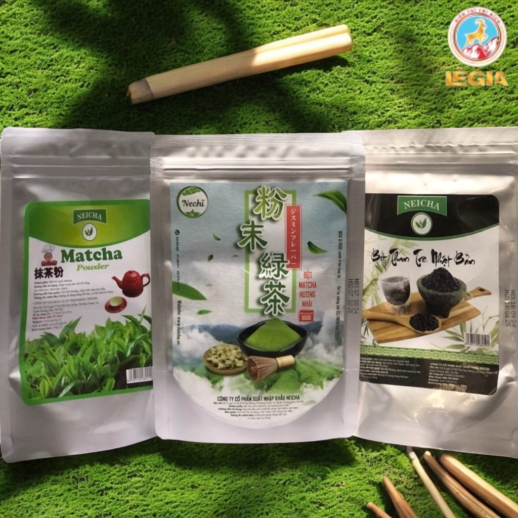 Bột Matcha / Bột Than Tre/ Bột Trà xanh 100G NEICHA/ NGUYÊN LIỆU ĐỒ ...