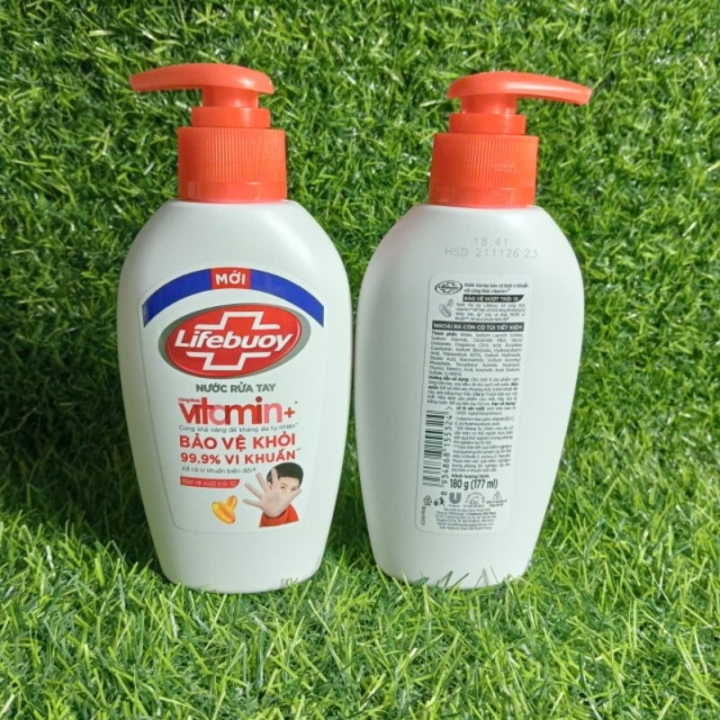 Nước rửa tay Lifebuoy chai 180g/177ml | Shopee Việt Nam
