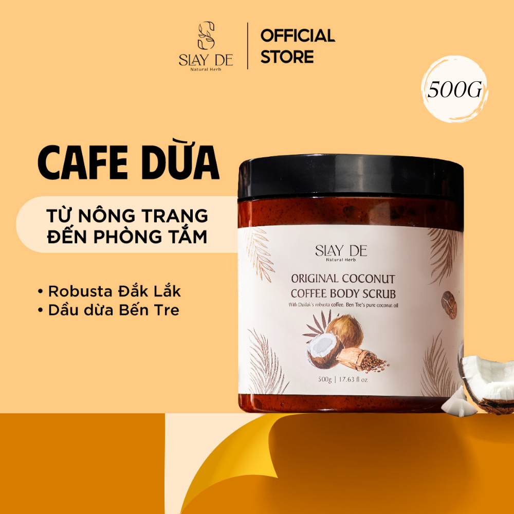 Tẩy Tế Bào Da Chết Body Cafe Dừa Coconut Coffee Body Scrub Dưỡng Ẩm Mềm ...
