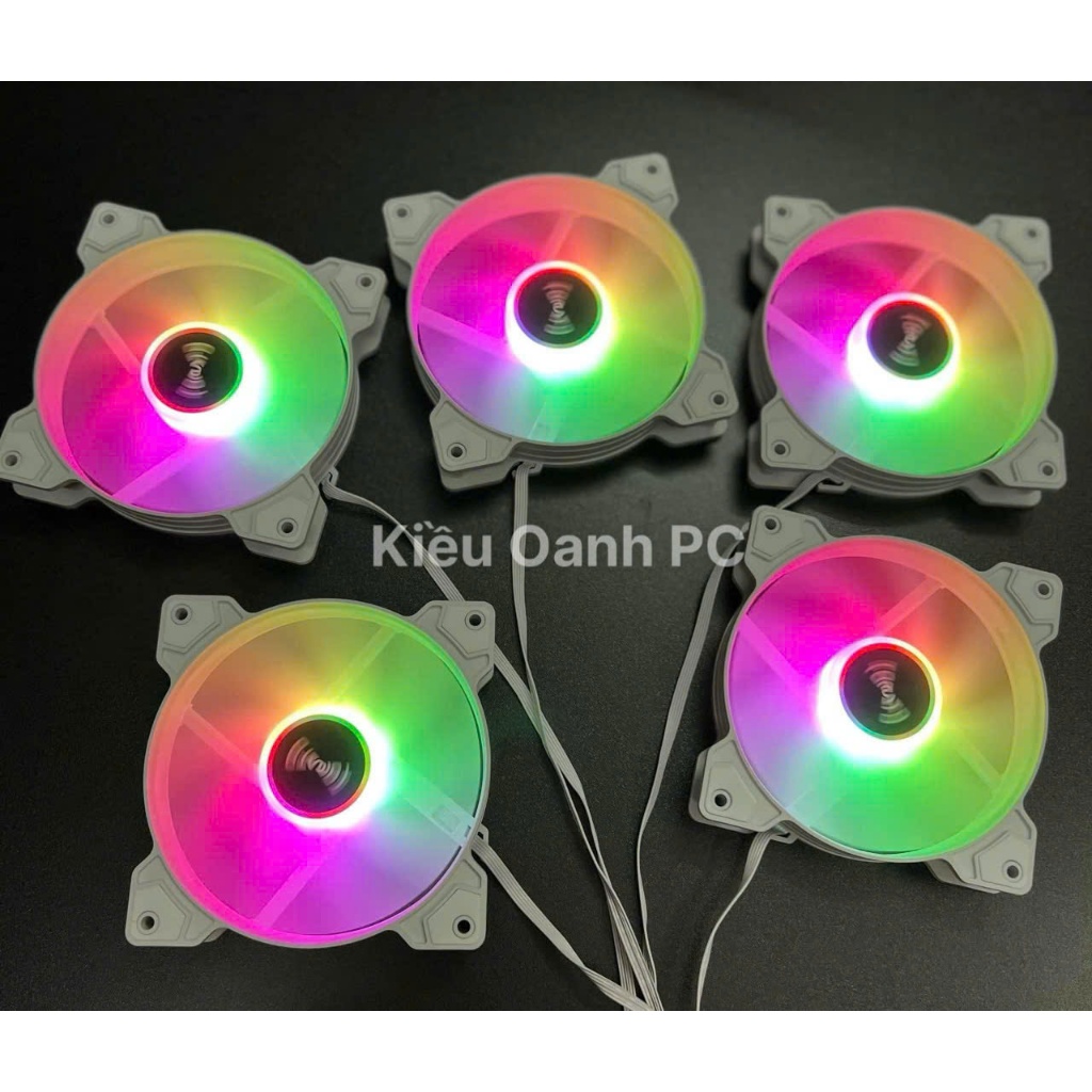 Fan Hub led RGB đổi màu (Fan đồng bộ hub) - Bảo hành 6 tháng | Shopee ...