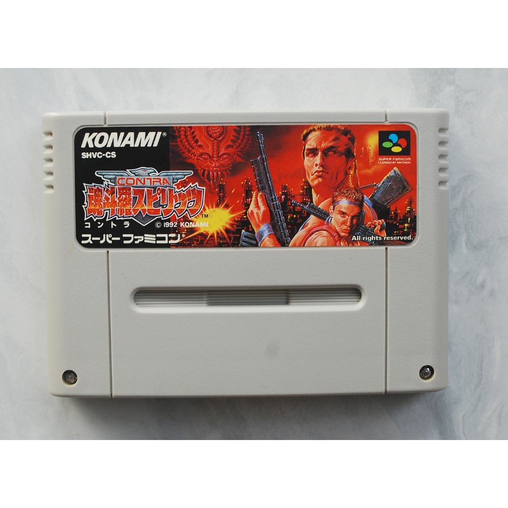 Băng gốc super famicom Contra spirit | Shopee Việt Nam