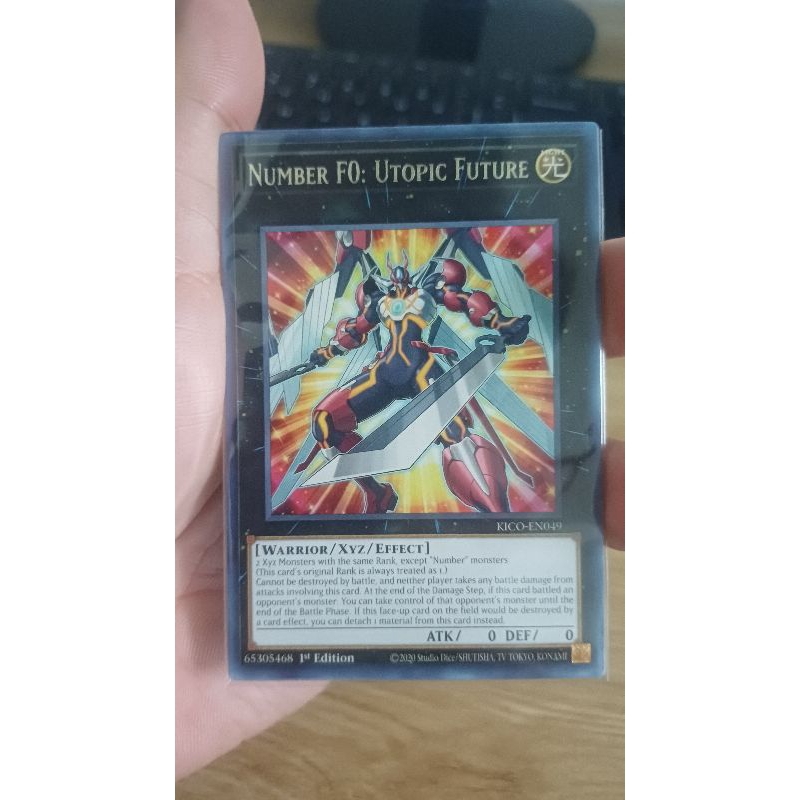 Thẻ bài Yugioh TCG Number F0: Utopic Future - KICO-EN049 | Shopee Việt Nam