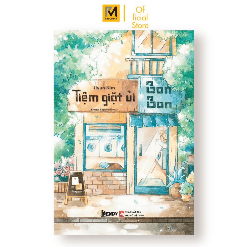 Sách Văn Học Hàn Quốc - Tiệm Giặt Ủi Bon Bon - Kim Jiyun | Shopee Việt Nam