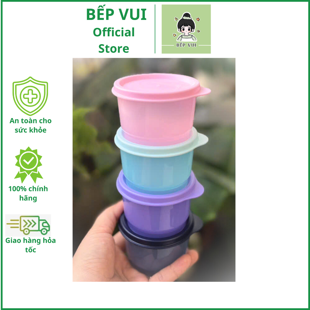TUPPERWARE_Hộp sữa chua Tupperware Snack Cup 125ml (màu ngẫu nhiên ...