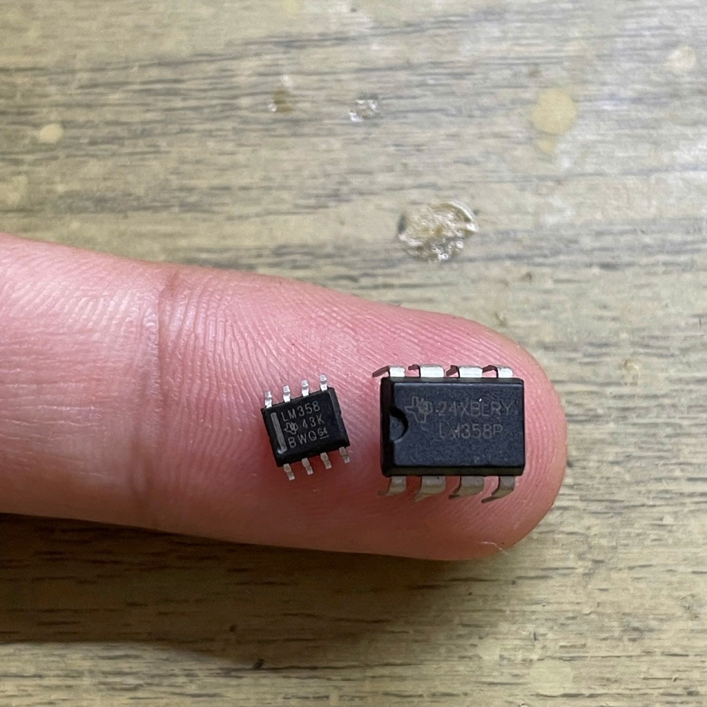 LM358 DIP-8 SOP-8 (LM358) (IC khuếch đại thuật toán - OpAmp) | Shopee Việt Nam