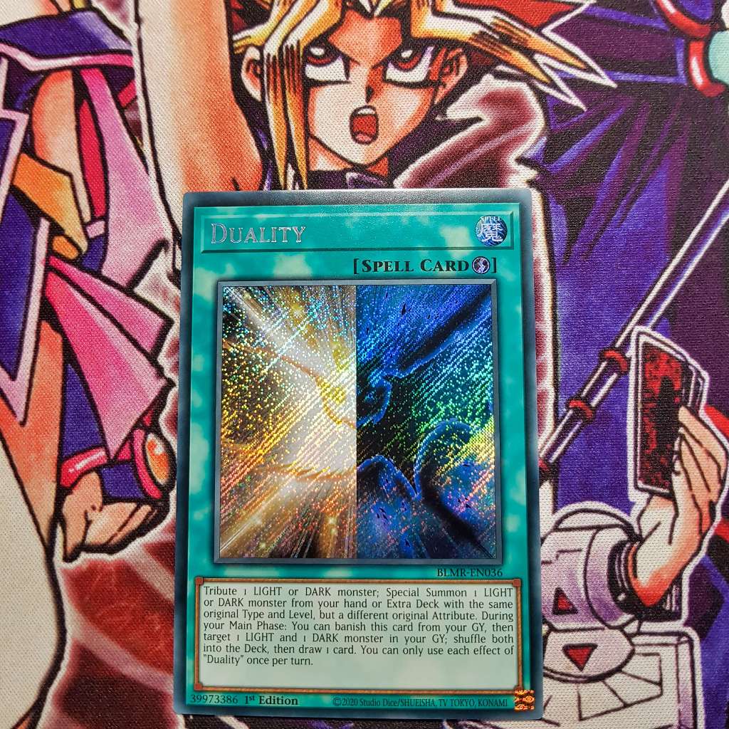 Thẻ bài Yugioh chính hãng | Duality | BLMR Secret rare. | Shopee Việt Nam