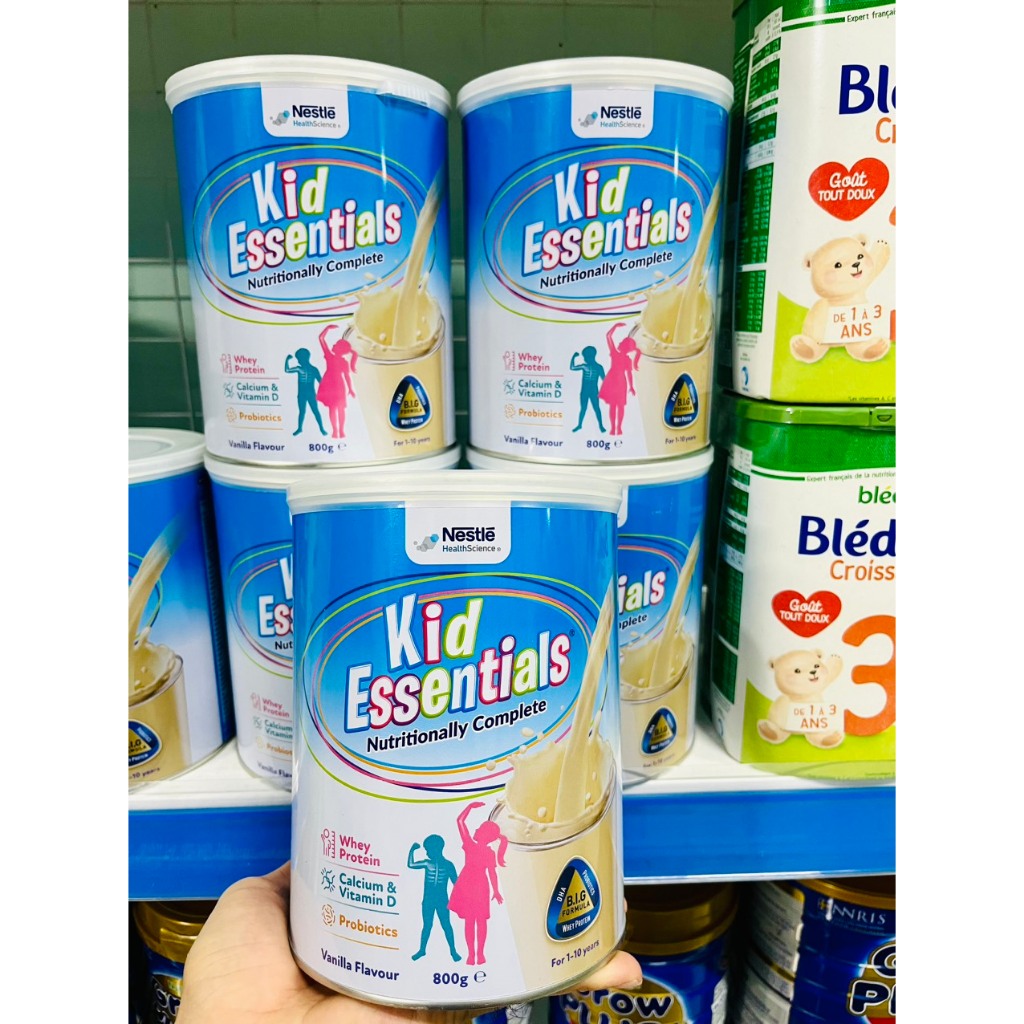 Sữa Kid Essentials Nestle Úc Vị Vani - Sữa Bột Công Thức 800g [Date 4/ ...